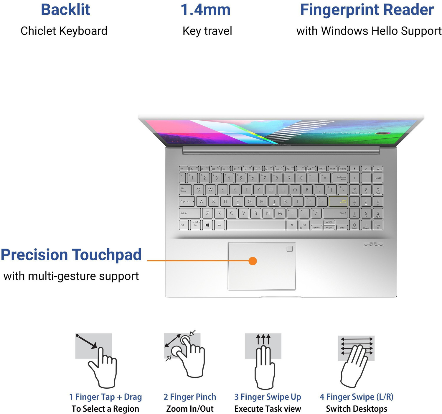 ASUS VivoBook K15 OLED (2021) AMD Ryzen 5 Hexa Core AMD R5-5500U - (8 ...