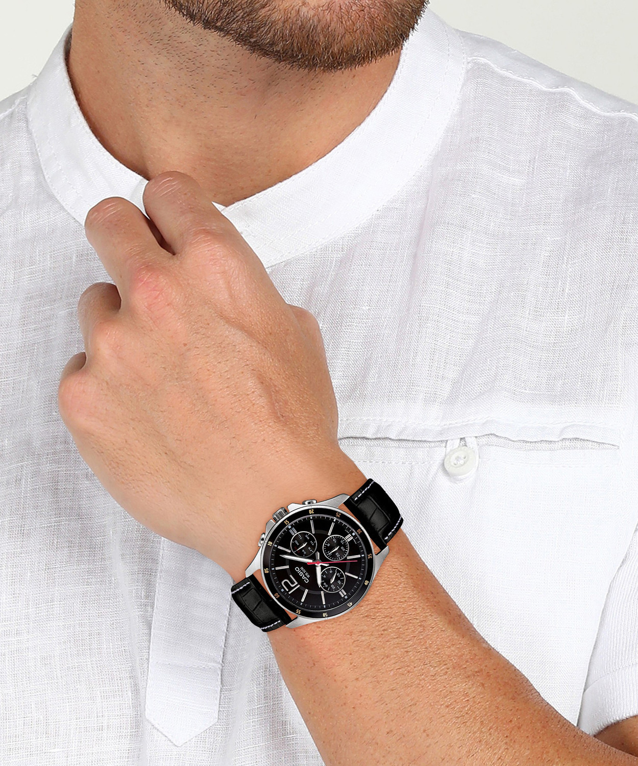 CASIO MTP-1374L-1AVDF Enticer Men's ( MTP-1374L-1AVDF ) Analog Watch ...