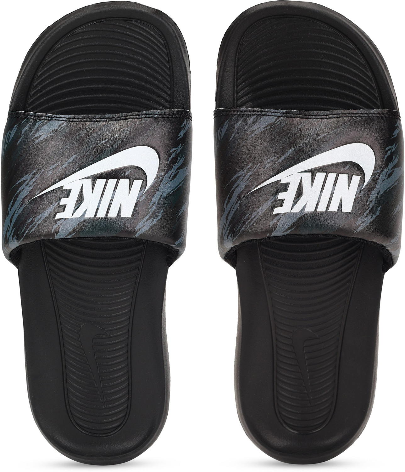 NIKE Men VICTORI ONE SLIDE PRINT Slides (Black , 9) - Price History