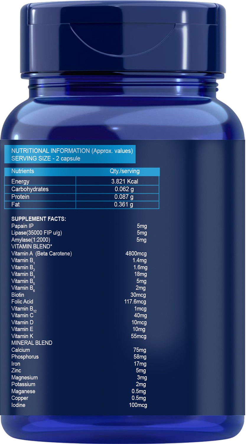 NatureVally Nutrition Multivitamin For Men, Multivitamin Women ...