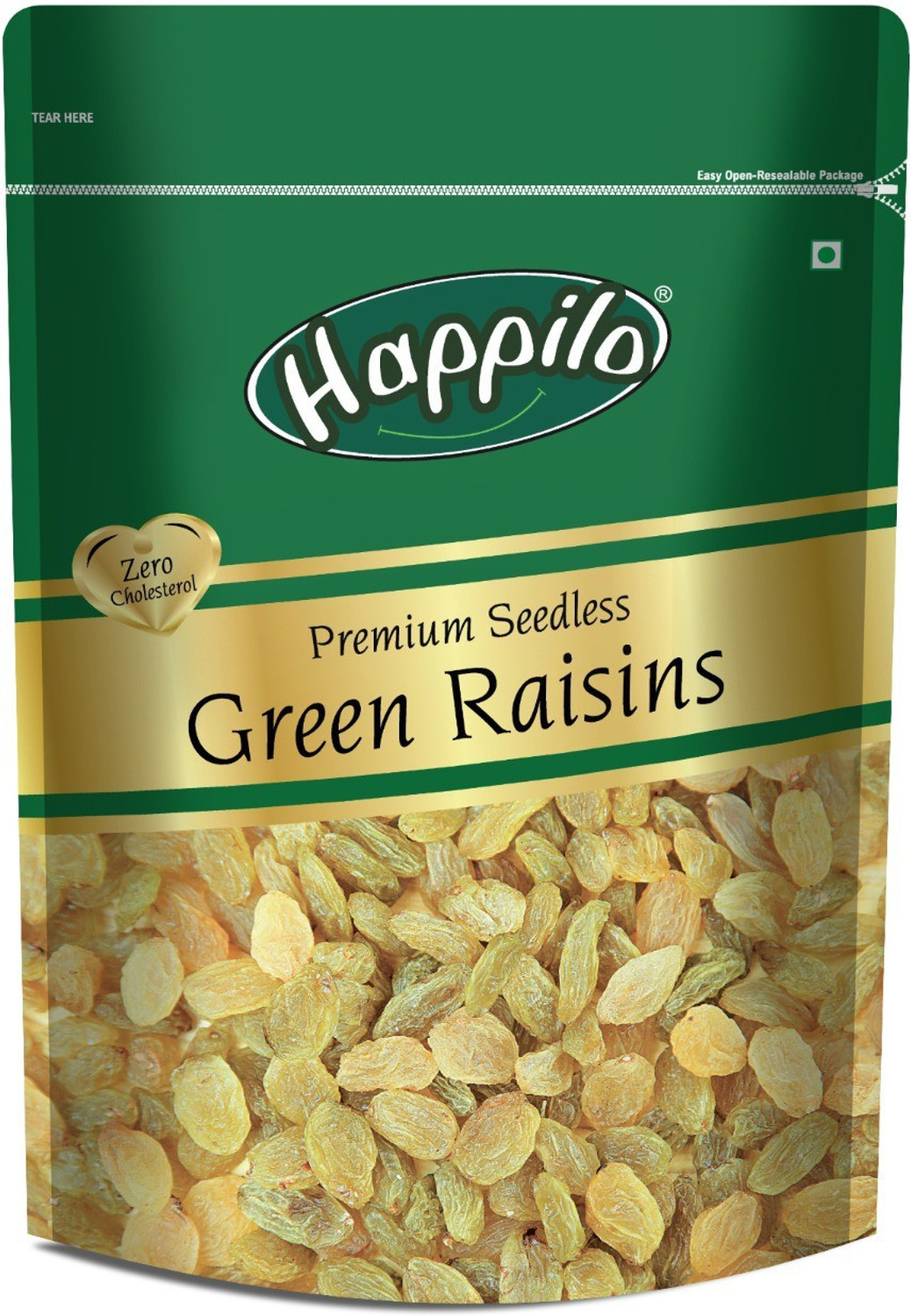 Happilo Premium Seedless Green Raisins (250 g) - Price History