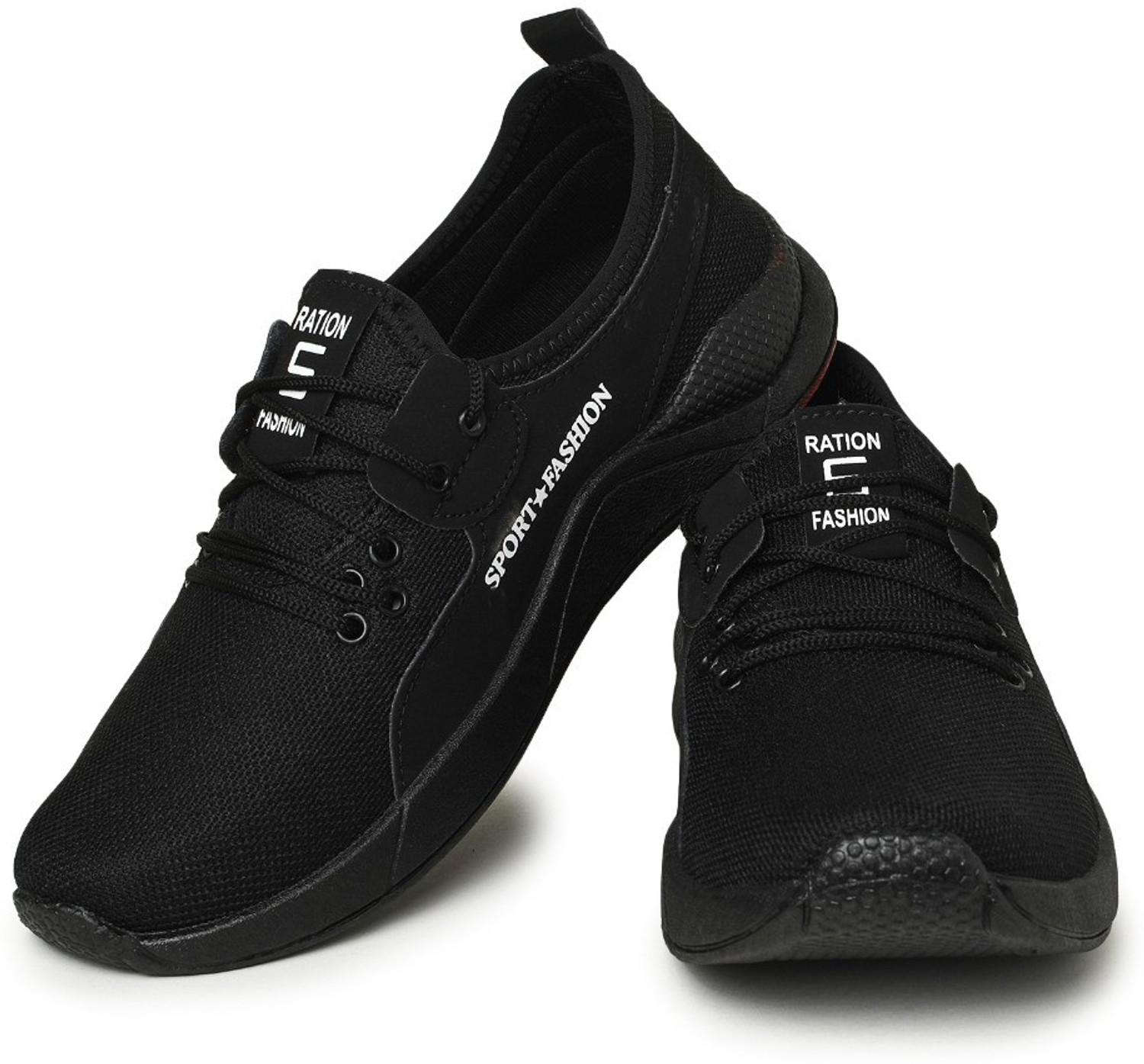 V King Running Shoes For Men (Black) - Price History