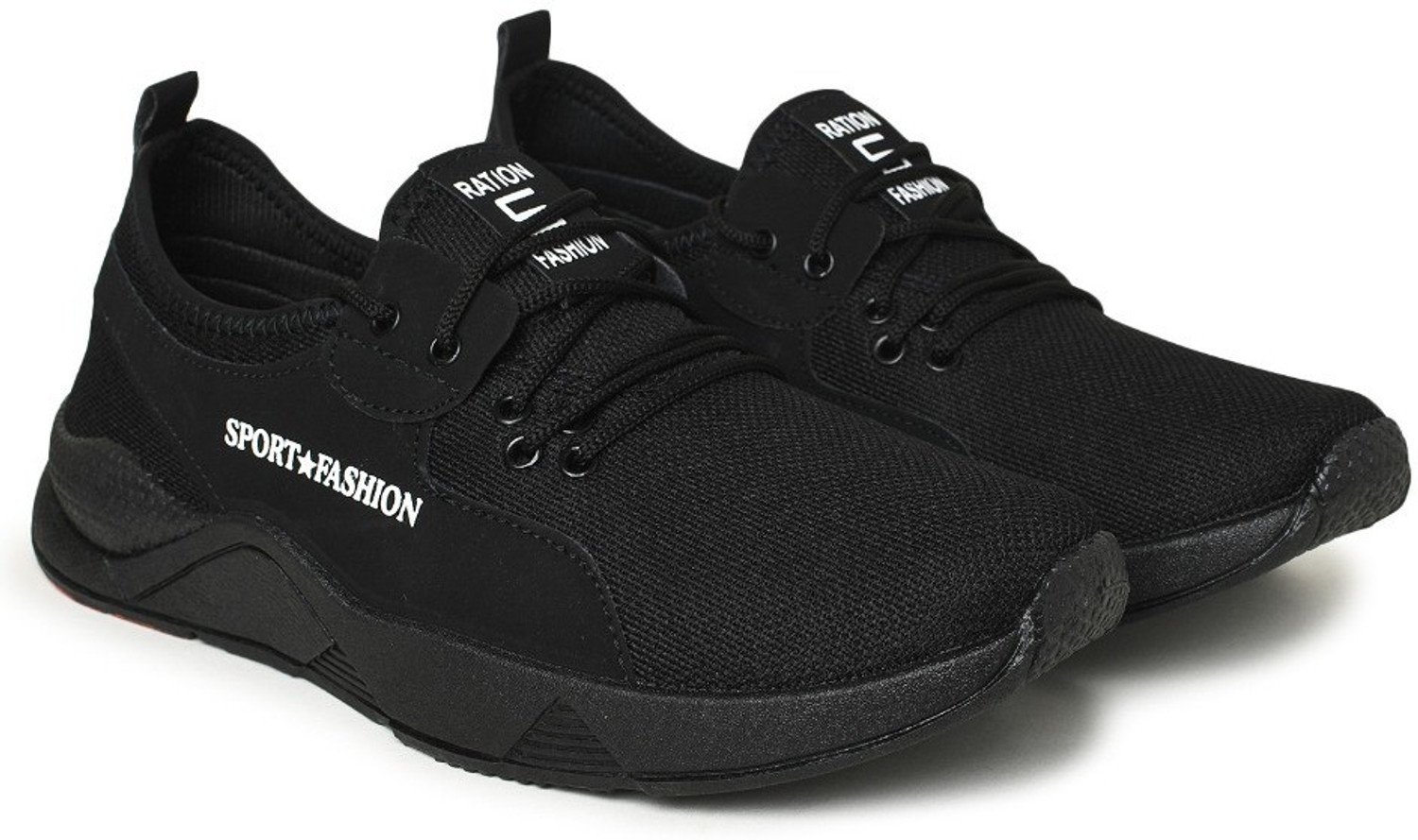 V King Running Shoes For Men (Black) - Price History