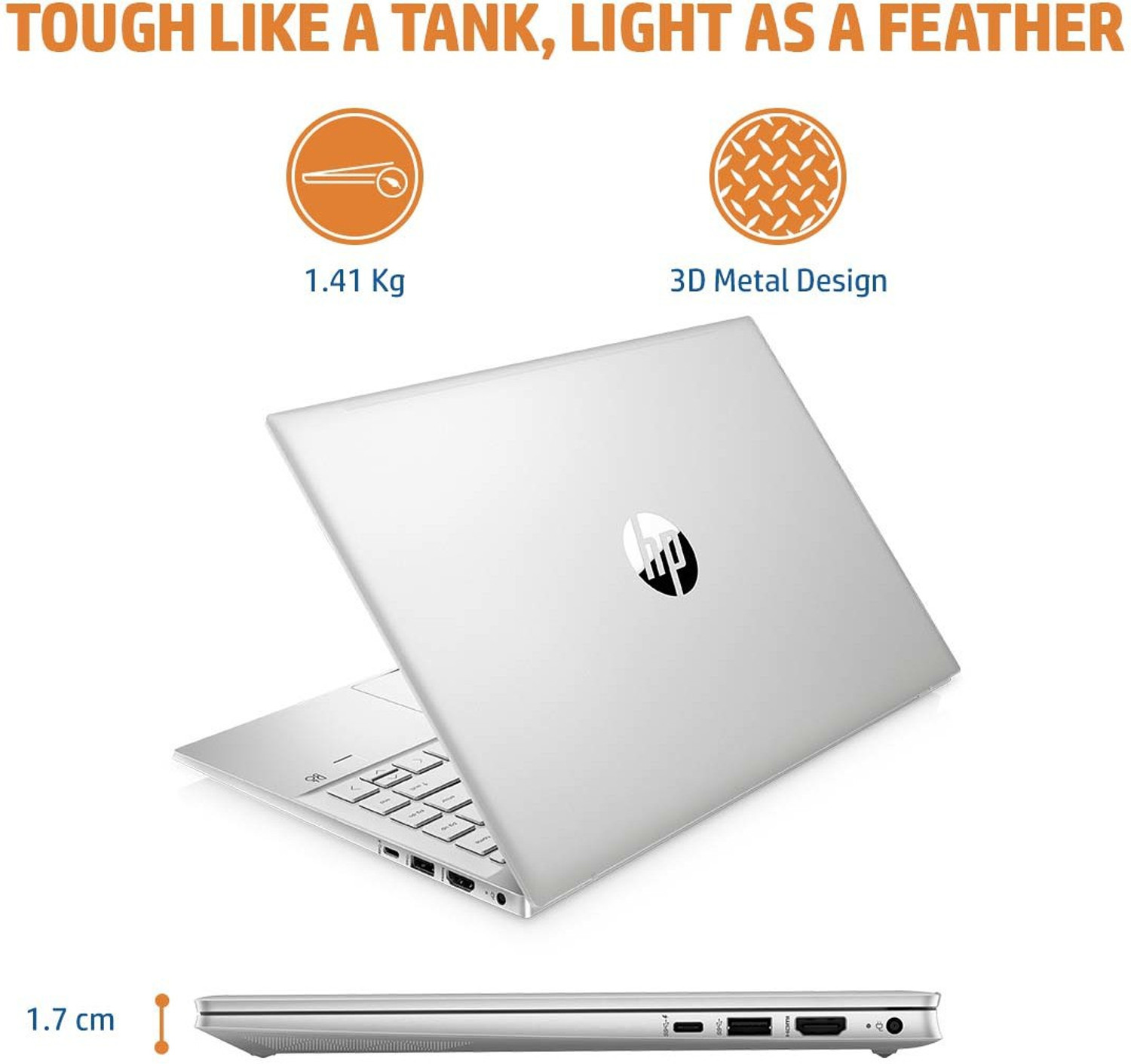 HP Pavilion AMD Ryzen 7 Octa Core 5825U - (16 GB /512 GB SSD /Windows ...