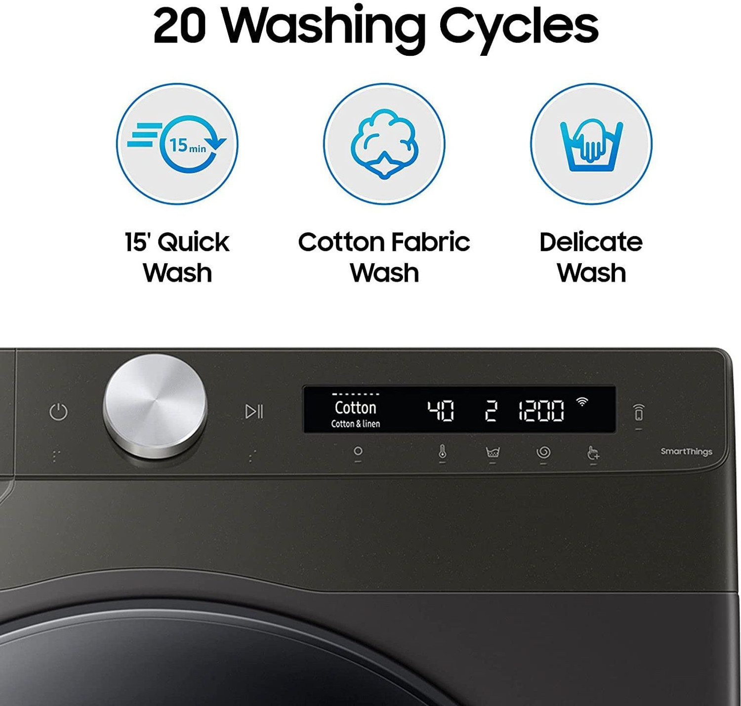 Samsung 7 kg 5 Star, AI, Wi-Fi, Digital Inverter Fully Automatic Front ...