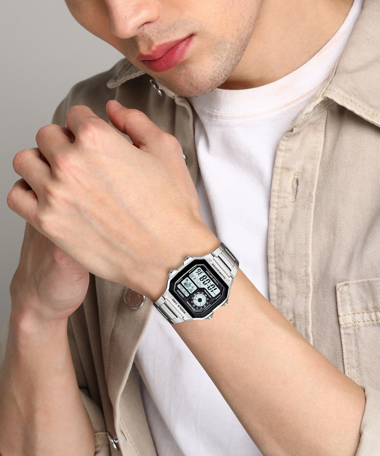 CASIO AE-1200WHD-1AVDF Youth ( AE-1200WHD-1AVDF ) Digital Watch - For ...