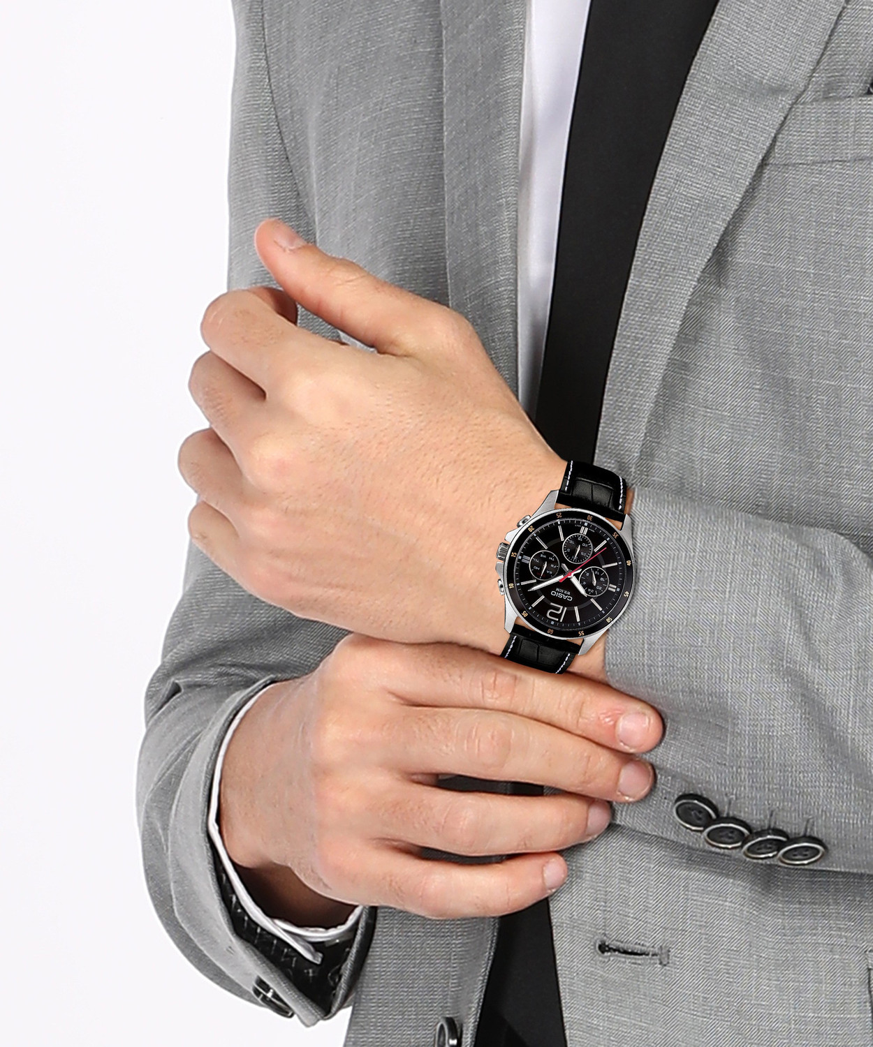 CASIO MTP-1374L-1AVDF Enticer Men's ( MTP-1374L-1AVDF ) Analog Watch ...