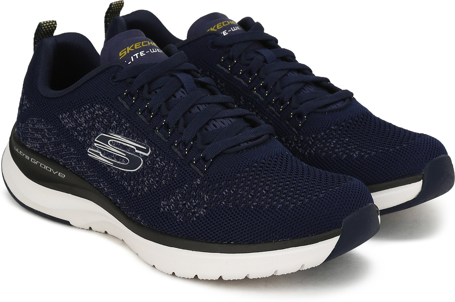 Skechers Ultra Groove - Royal Dragoon Running Shoes For Men (Navy , 6 ...