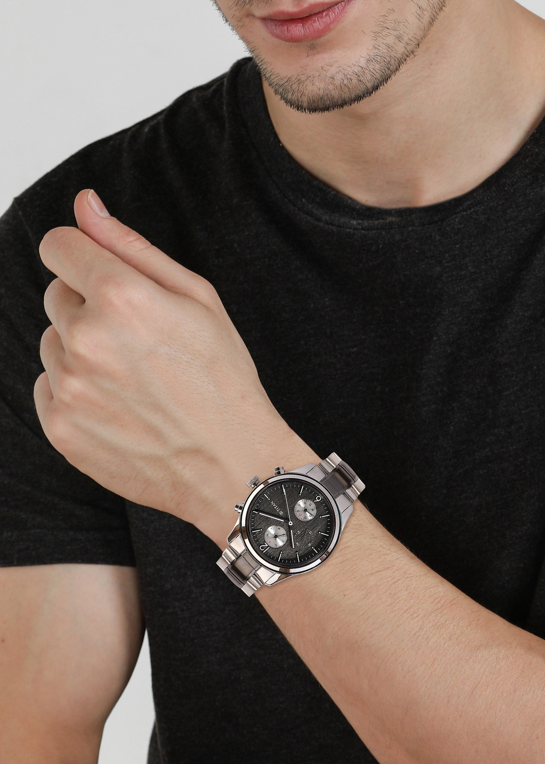 Titan NQ1805KM02 Neo Gents V Analog Watch - For Men - Price History