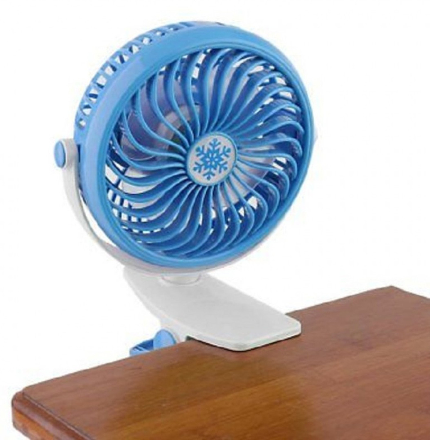 JPRO Portable Mini Clamp Adjustable Rechargeable Fan Battery Operated ...