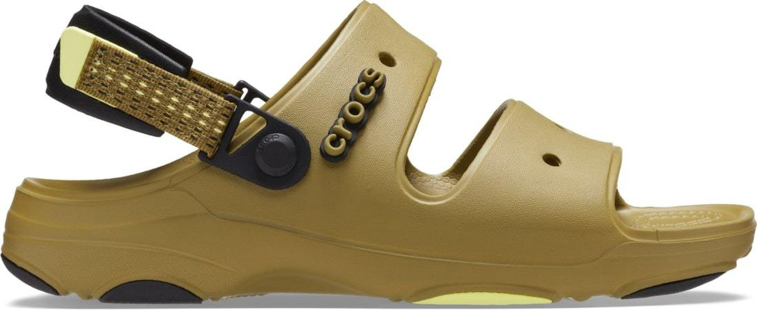 CROCS & Women All-Terrain Aloe /Olive Unisex Men Casual (Brown , 4 ...