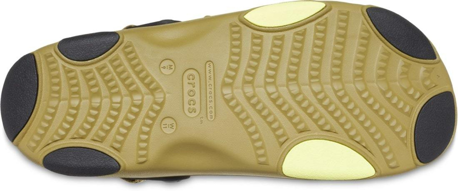CROCS & Women All-Terrain Aloe /Olive Unisex Men Casual (Brown , 4 ...