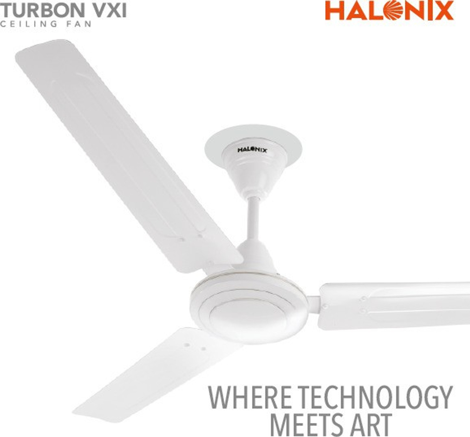 HALONIX 1200mm (48 inch) TURBON VXI WHITE with 24 Months Warranty 1200 ...