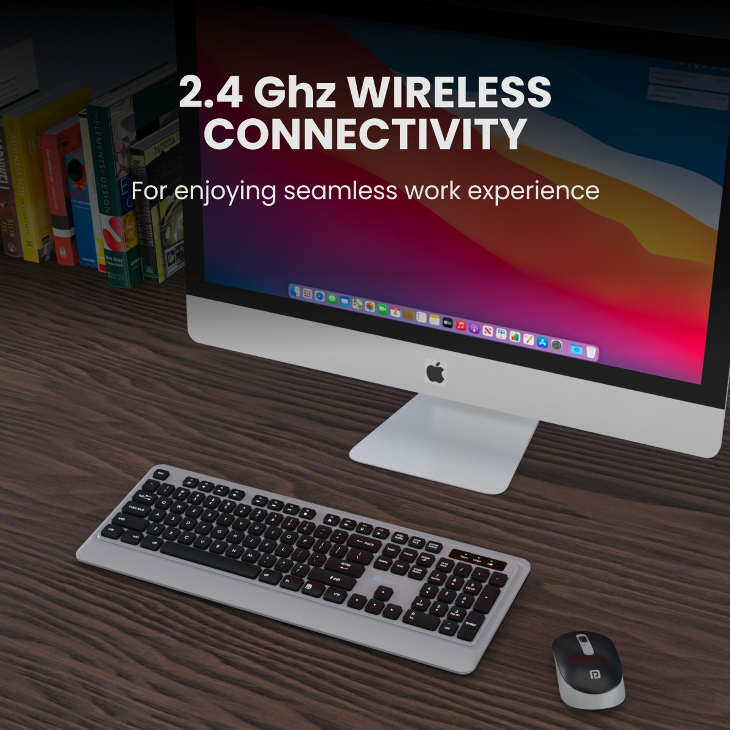 Portronics Key5 Combo POR-1569 Wireless Standard Laptop Keyboard ...