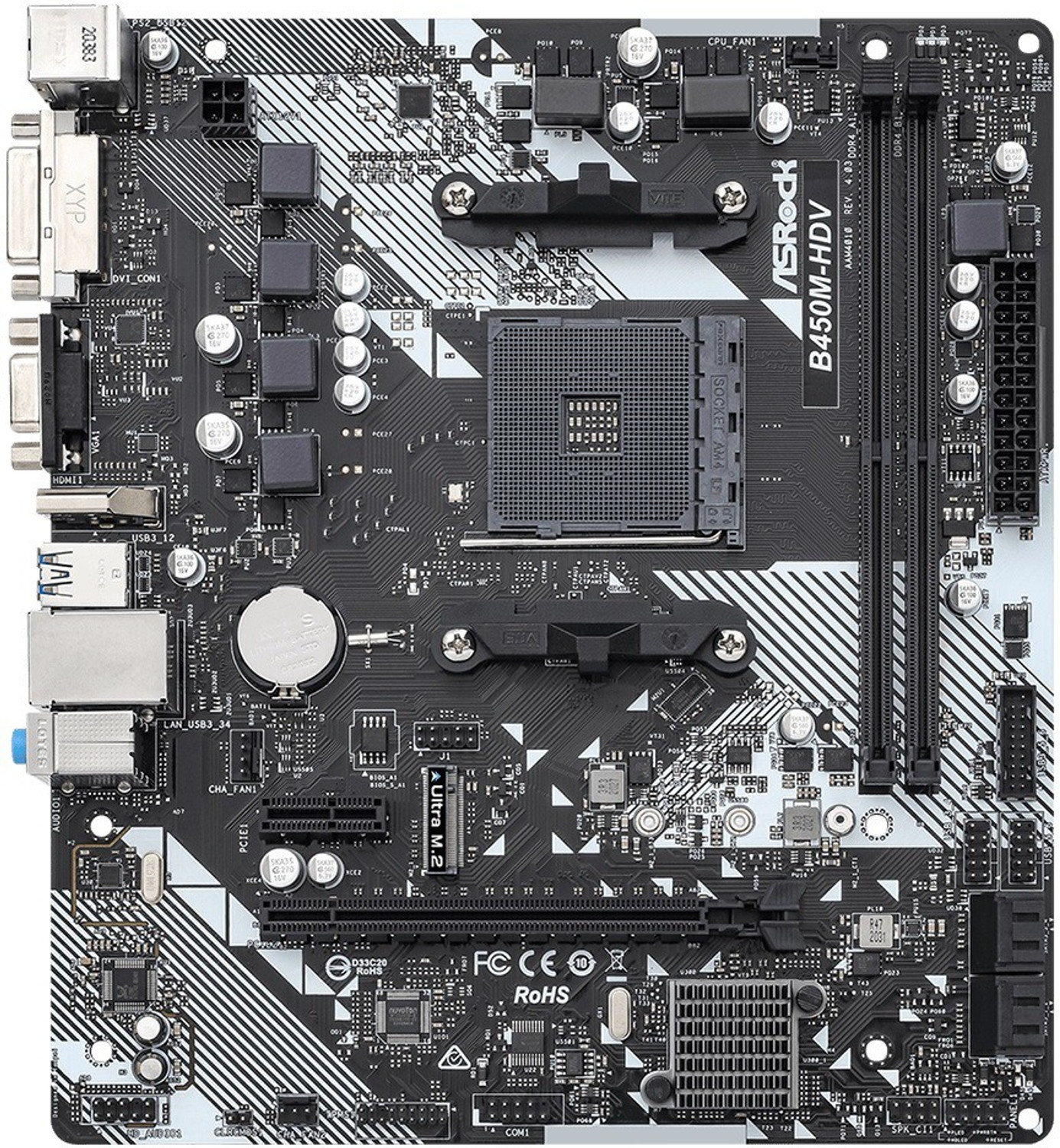 ASRock B450M-HDV Motherboard | Price History