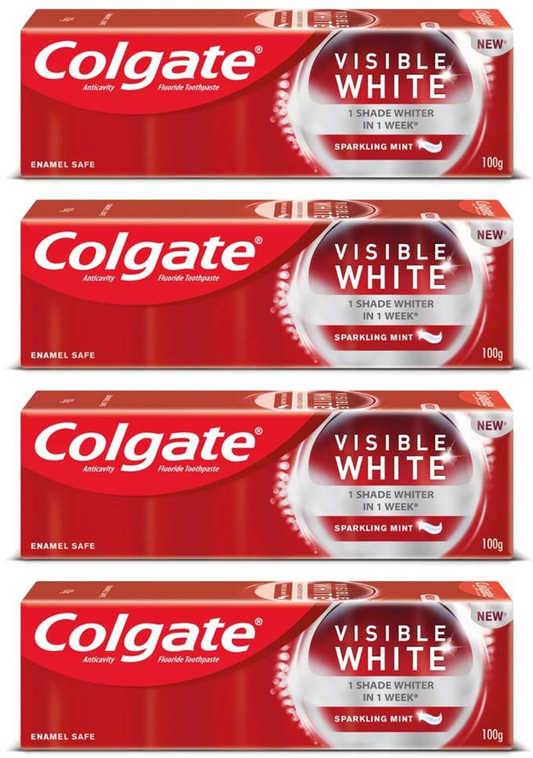 Colgate Visible White Toothpaste Teeth Whitening Starts in 1 week ...