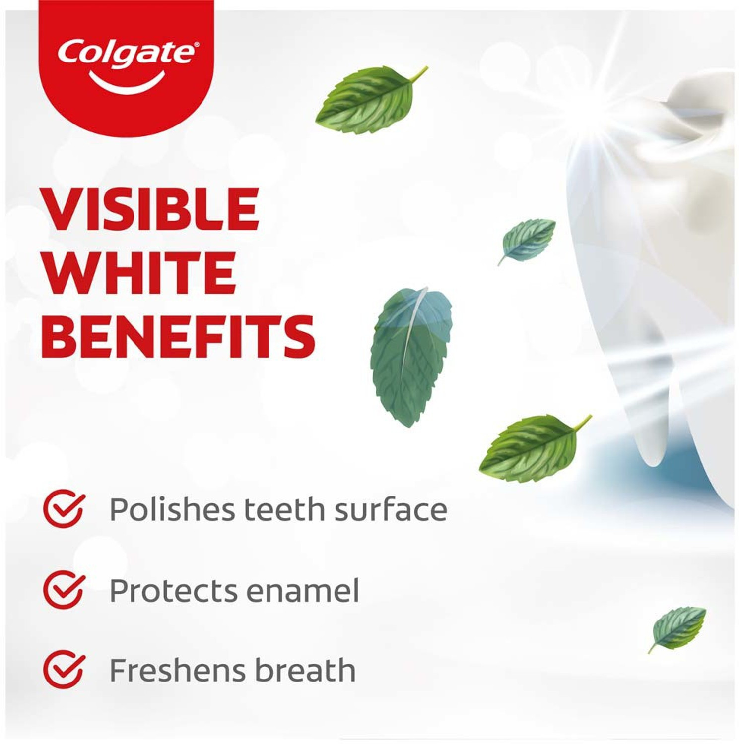 Colgate Visible White Toothpaste Teeth Whitening Starts in 1 week ...