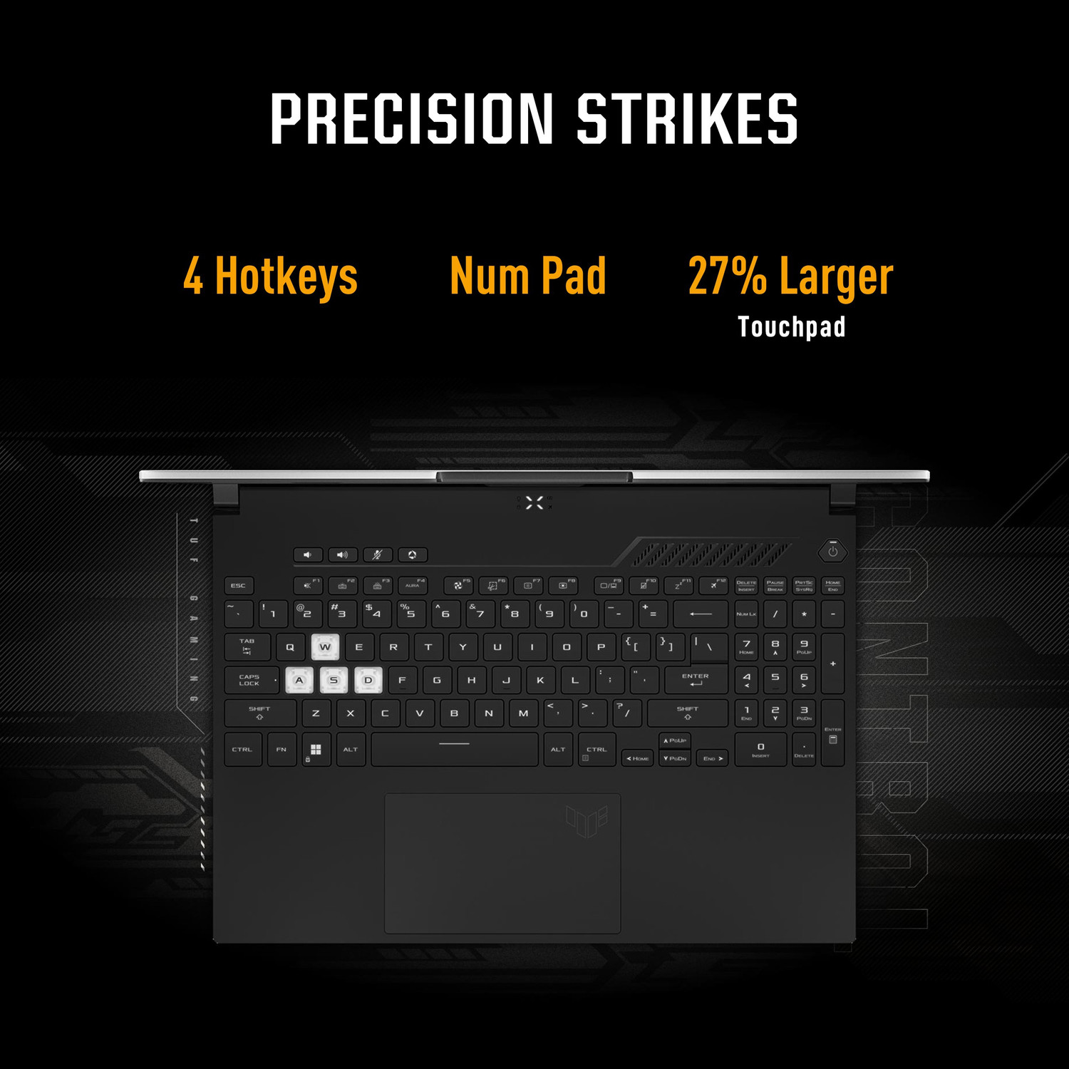 ASUS TUF Dash F15 with 76WHr Battery Intel H-Series Intel Core i5 12th ...