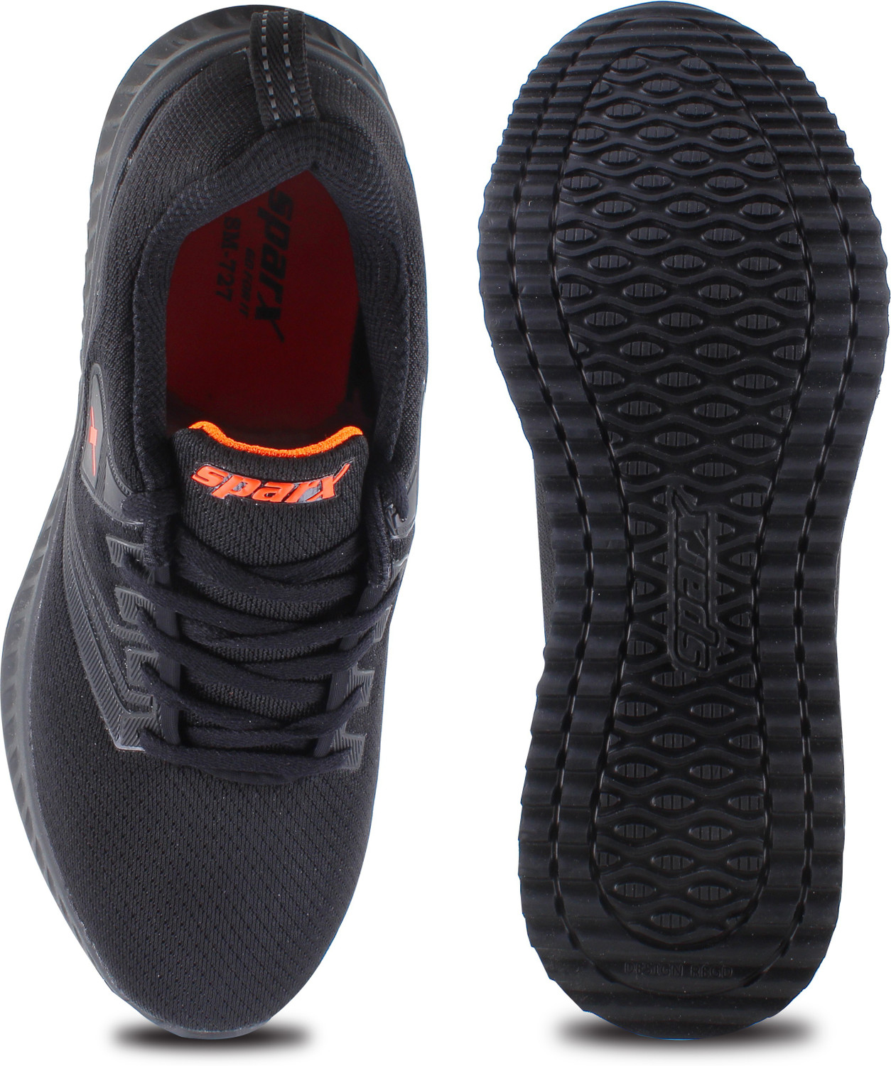 Sparx SM 727 Outdoors For Men (Black, Orange) - Price History