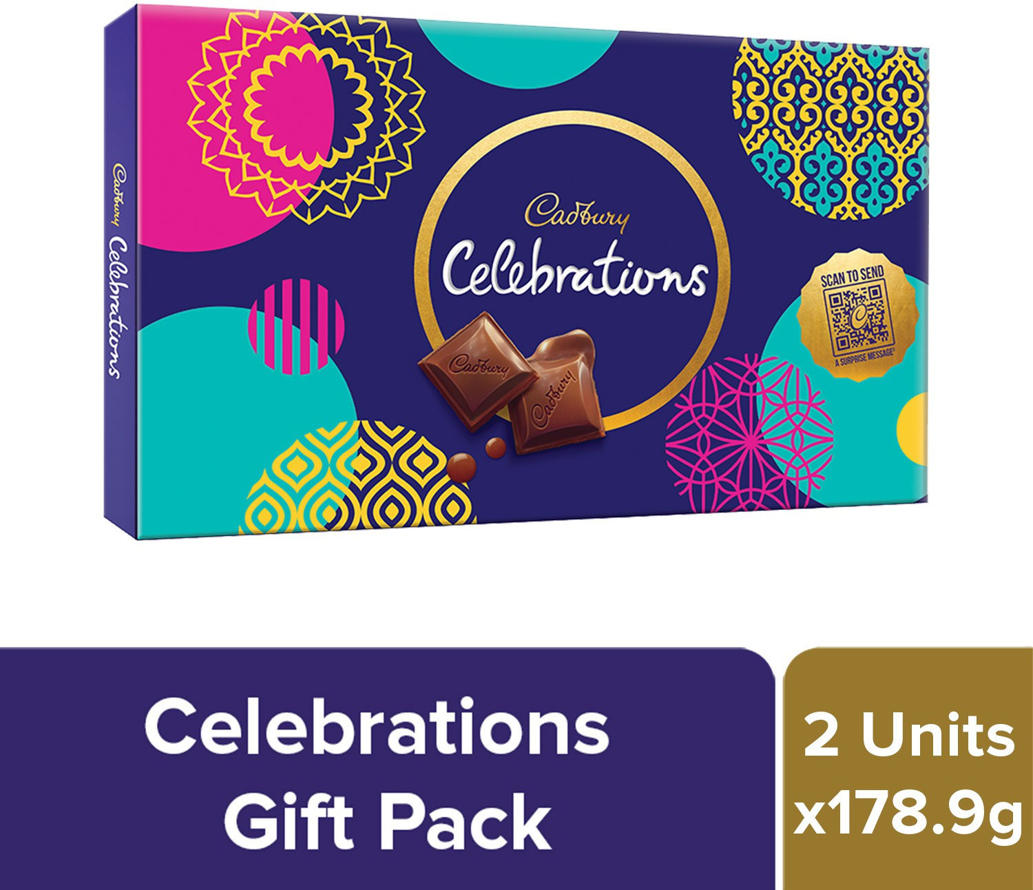 Cadbury Celebrations Assorted Chocolate Gift Pack Bars - Price History