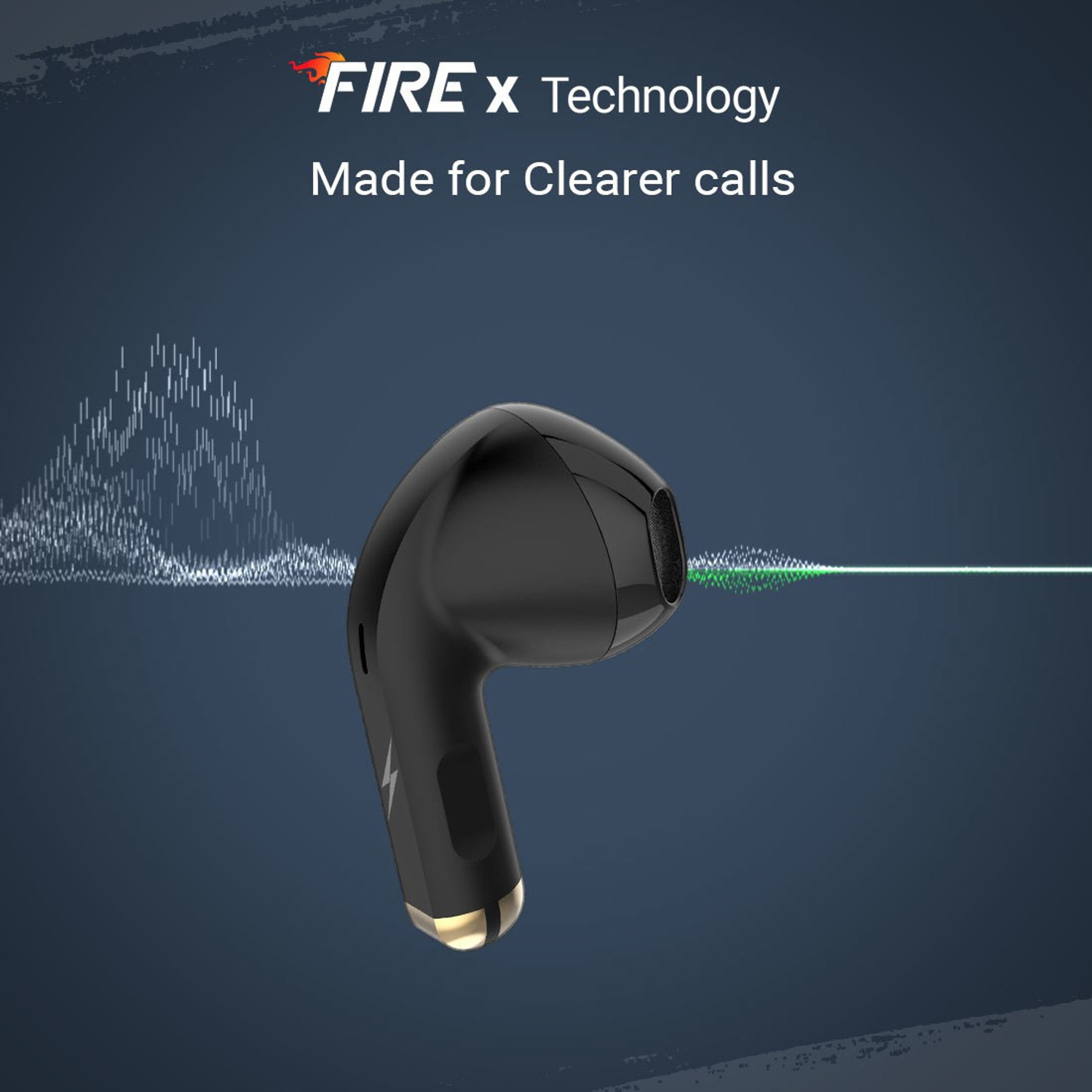 Fire-Boltt Fire Pods Ninja G201 Earbuds TWS IWP HD Calls, Quick Charge ...