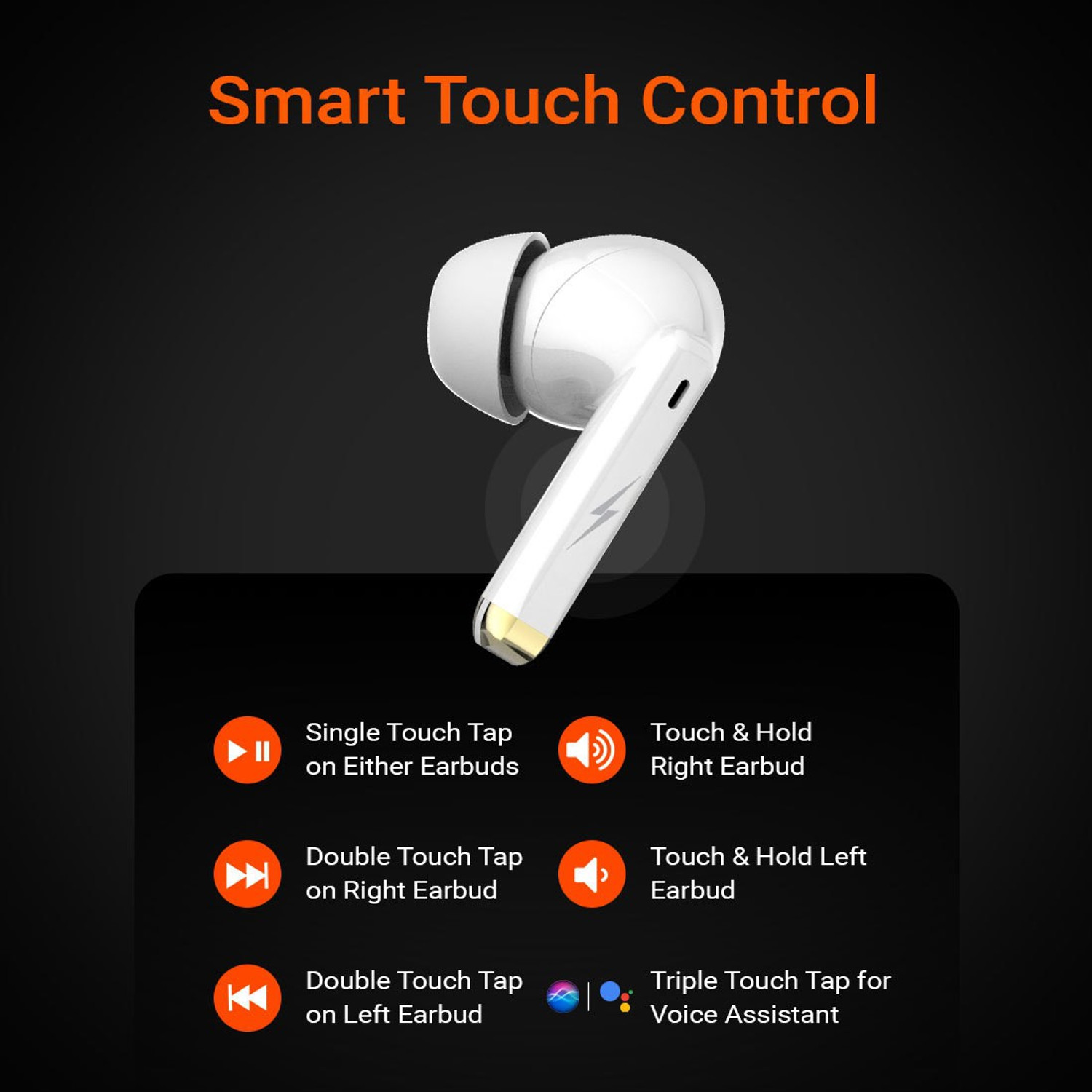 Fire-Boltt Fire Pods Ninja Pro 401 Earbuds TWS, IWP, Super Sync, Voice ...