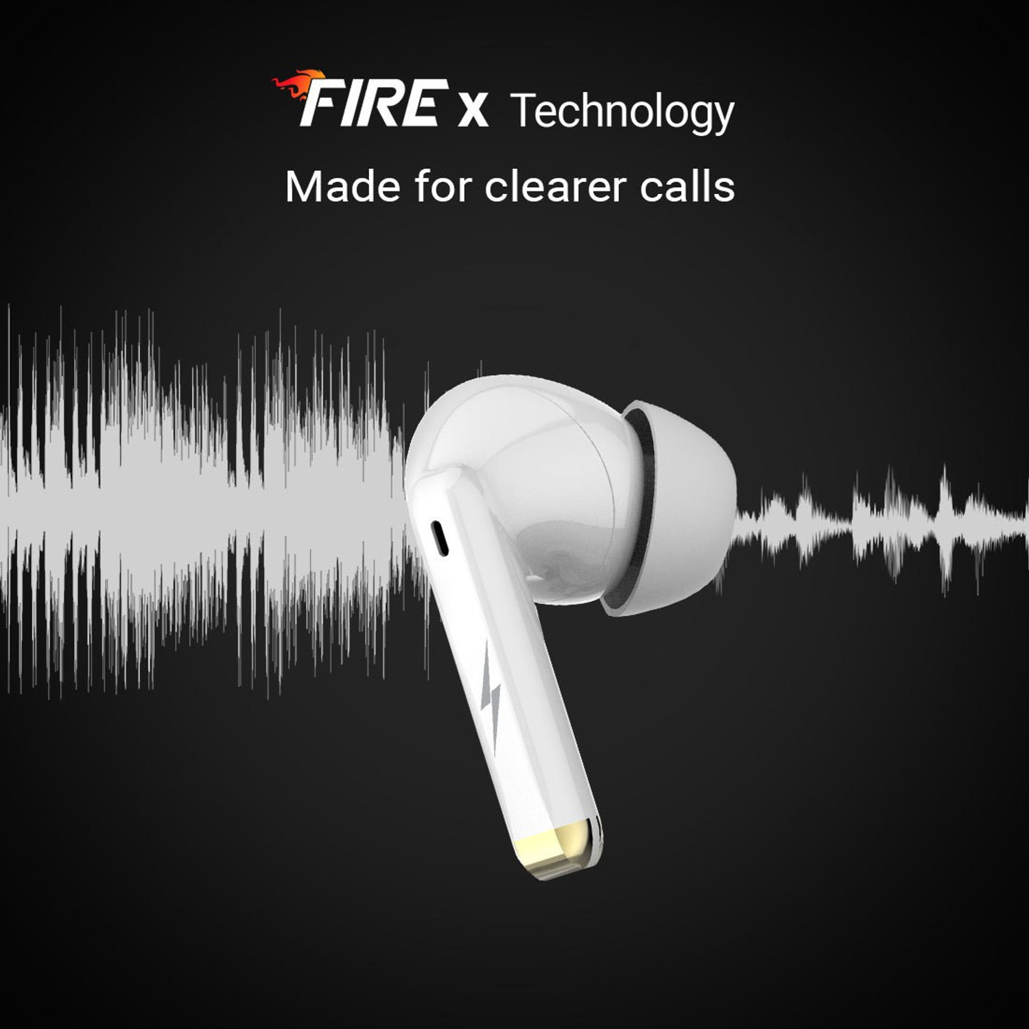 Fire-Boltt Fire Pods Ninja Pro 401 Earbuds TWS, IWP, Super Sync, Voice ...