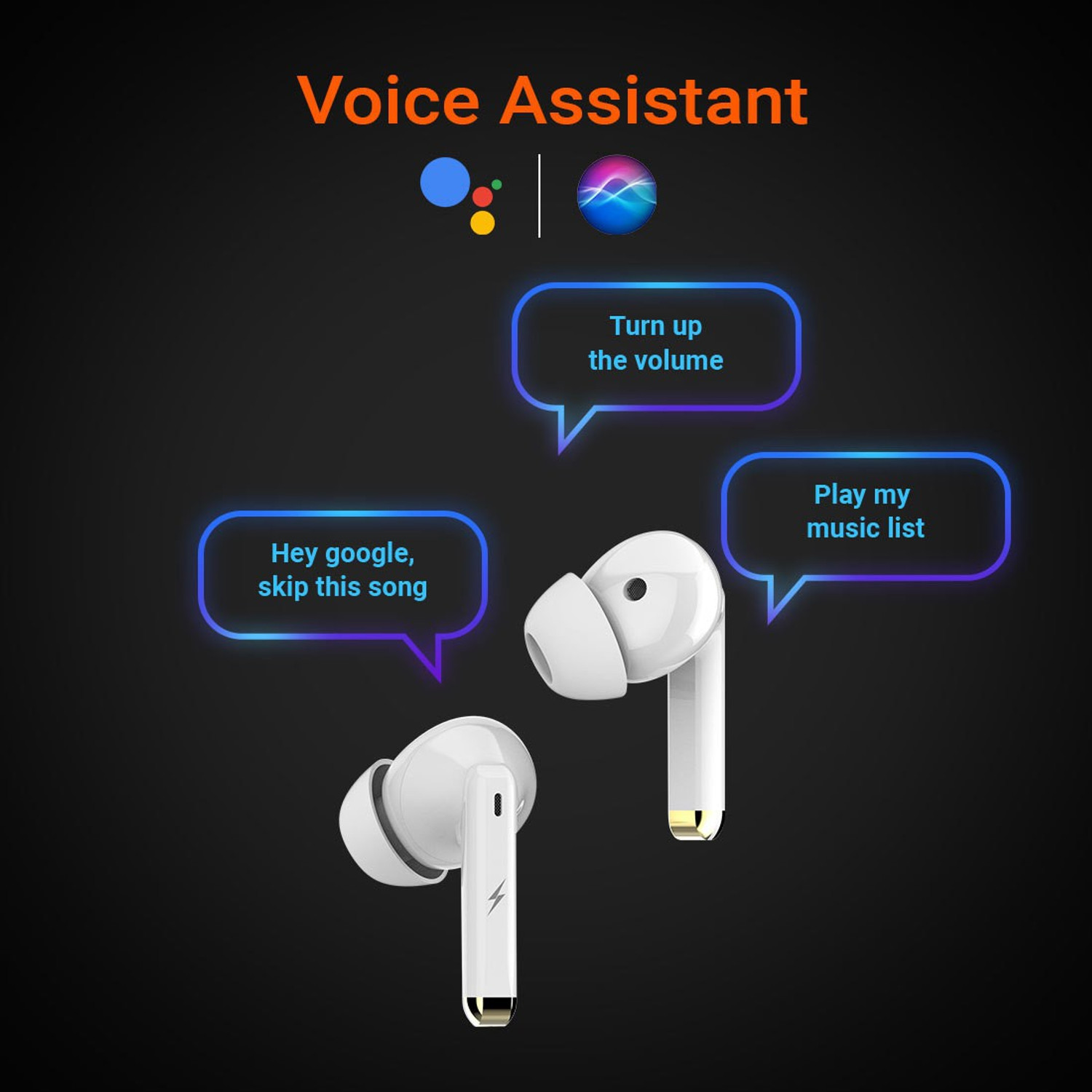 Fire-Boltt Fire Pods Ninja Pro 401 Earbuds TWS, IWP, Super Sync, Voice ...
