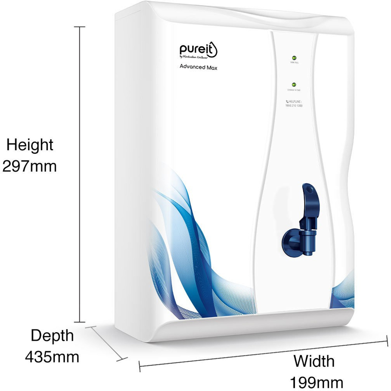 Pureit by HUL Advanced Max 6 L Mineral RO + UV + MF + MP Water Purifier ...