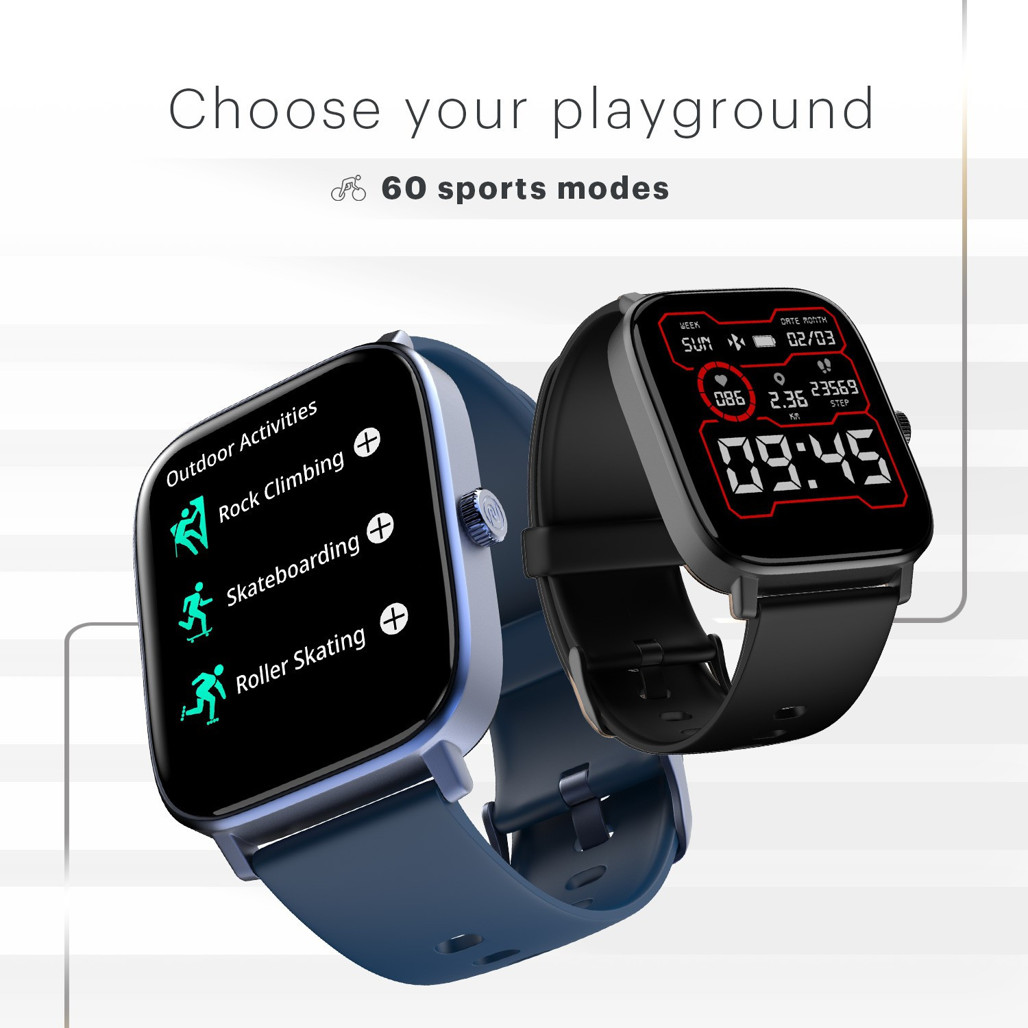 Noise Colorfit Icon 2 1.8'' Display with Bluetooth Calling, AI Voice ...