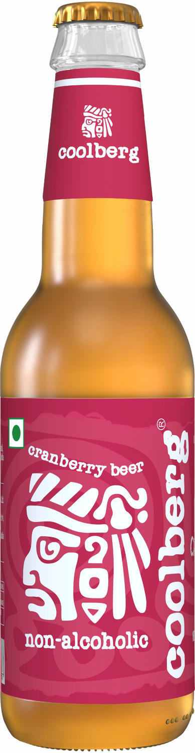 coolberg Cranberry Non Alcoholic Beer - 330ml (Pack of 12) Glass Bottle ...
