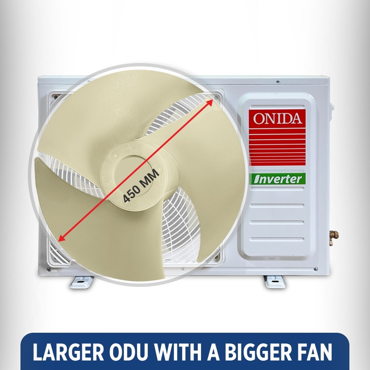 ONIDA 2023 Model 1.5 Ton 3 Star Split Inverter AC - White (IR183PRS ...