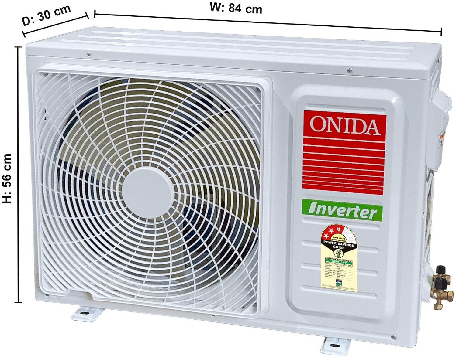 ONIDA 2023 Model 1.5 Ton 3 Star Split Inverter AC - White (IR183PRS ...