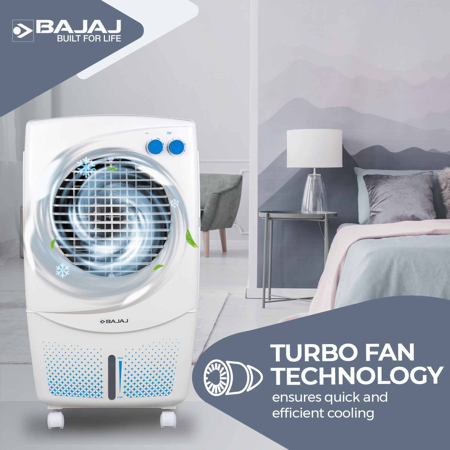 Bajaj 36 L Room Personal Air Cooler White Px97 Torque New Price