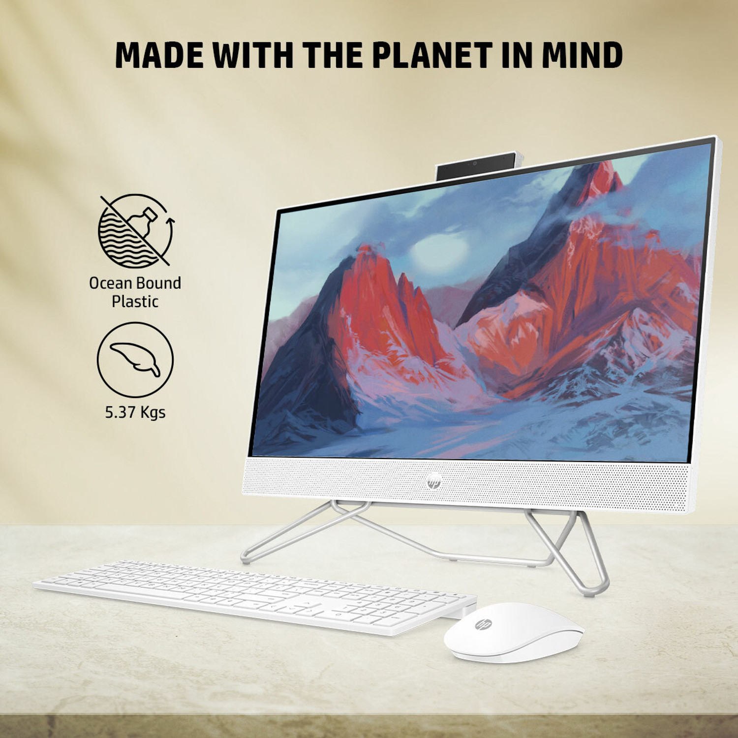 HP All-in-One Core i3 (8 GB DDR4 /512 GB SSD /Windows 11 Home /Intel ...