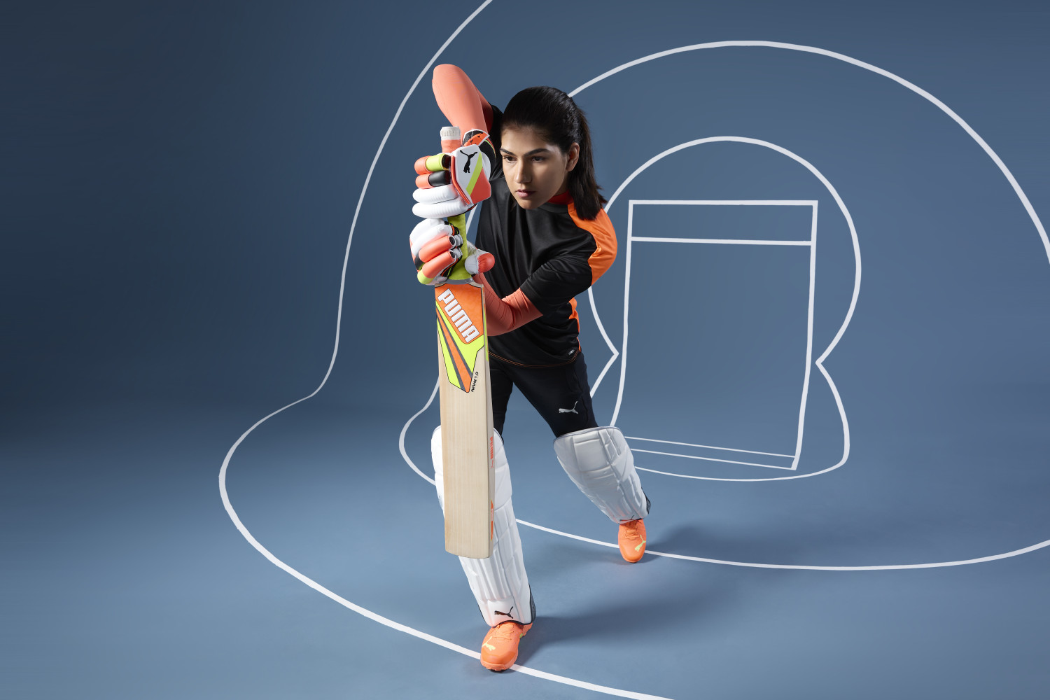 PUMA Future PB SNR 1.1 PVC /Plastic Cricket Bat For 15+ Yrs (900 - 1000 ...