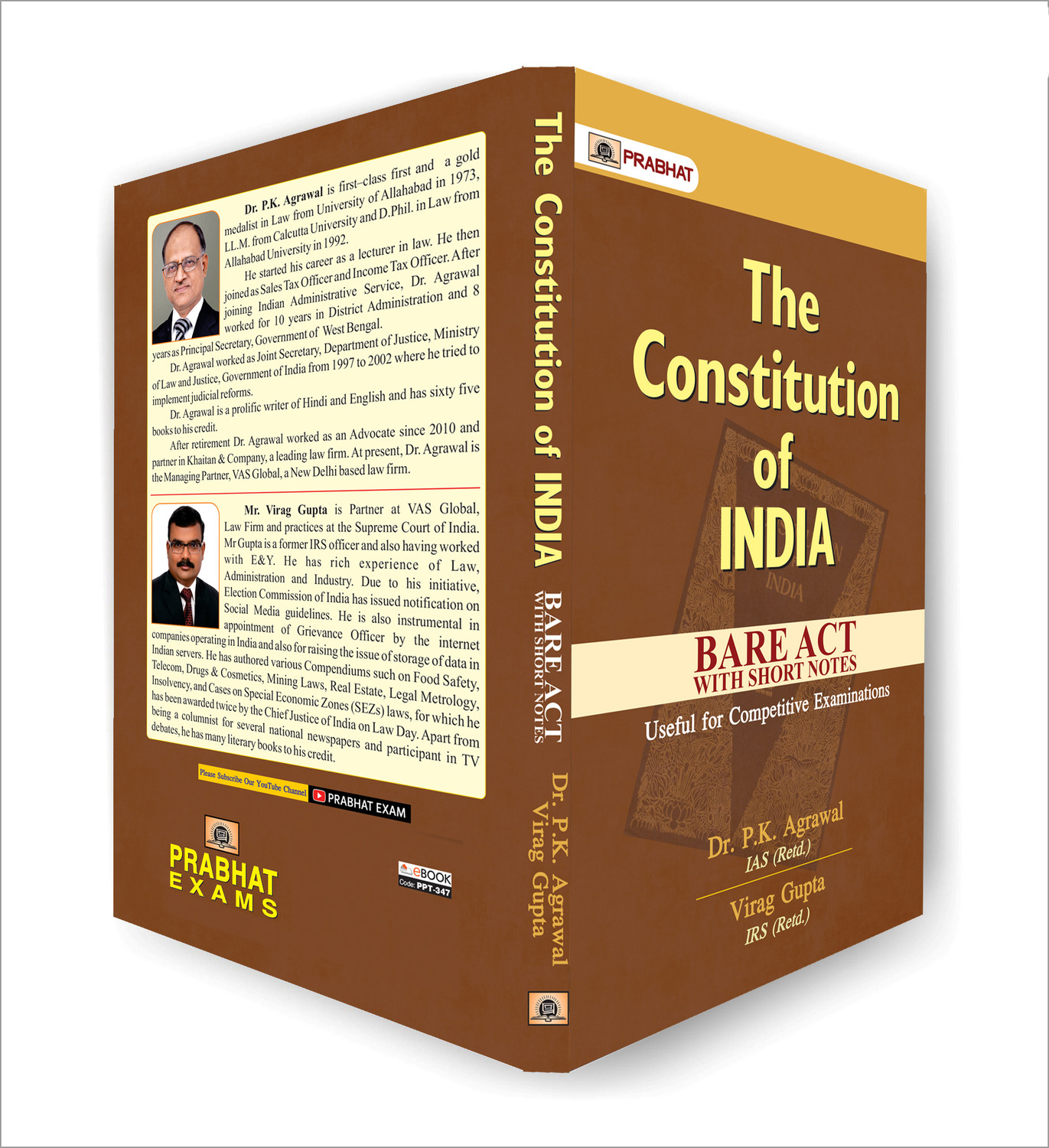 The Constitution Of India Bare Act With Short Notes Useful For