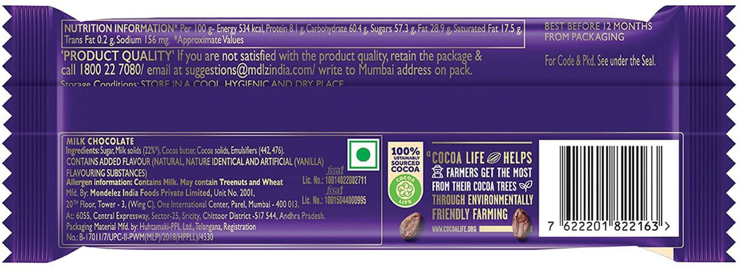 Cadbury Dairy Milk Maha Pack Chocolate Bars (15 x 52 g) - Price History