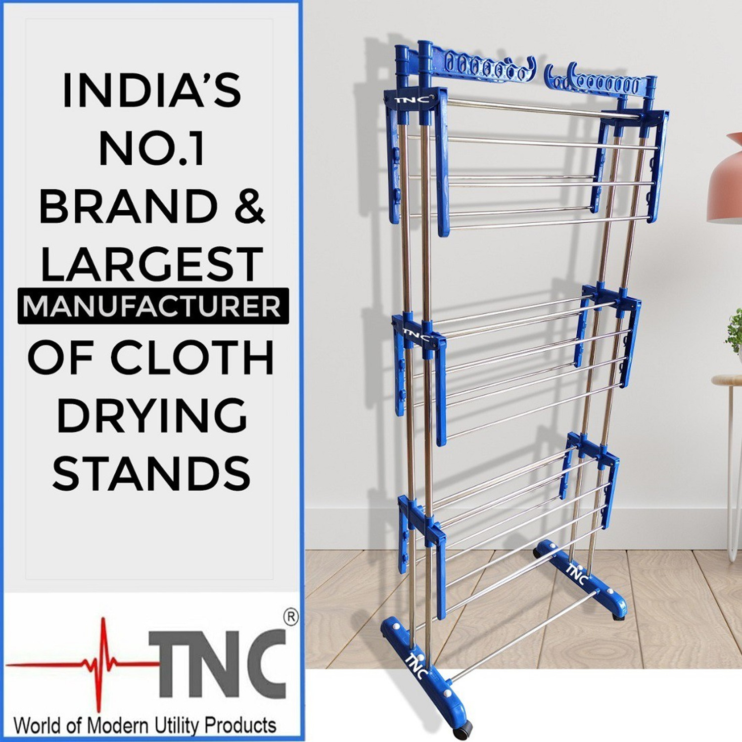 TNC Steel Floor Cloth Dryer Stand 900047 - Price History