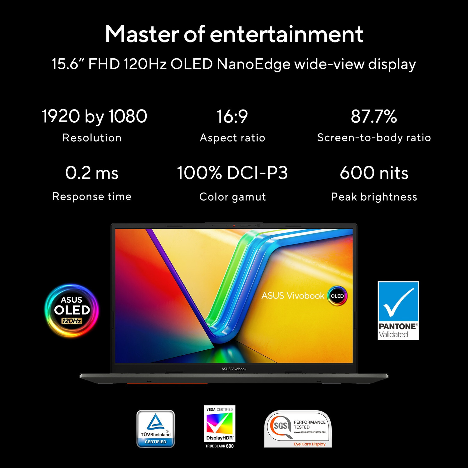 ASUS Vivobook S 15 OLED Intel EVO H-Series Intel Core i5 13th Gen ...