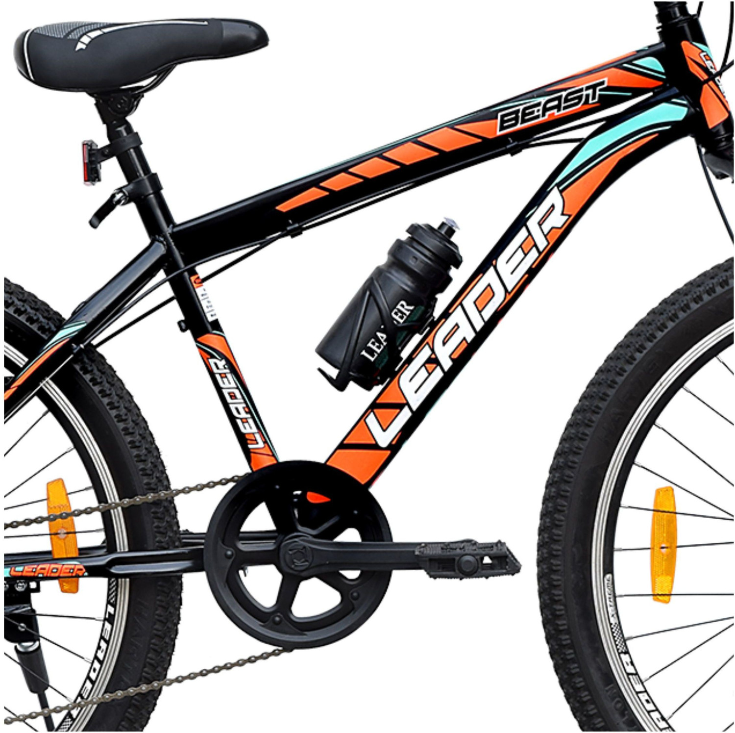 LEADER Beast MultiSpeed Bike with FS & DD Brake 26 T Mountain Cycle (7 ...