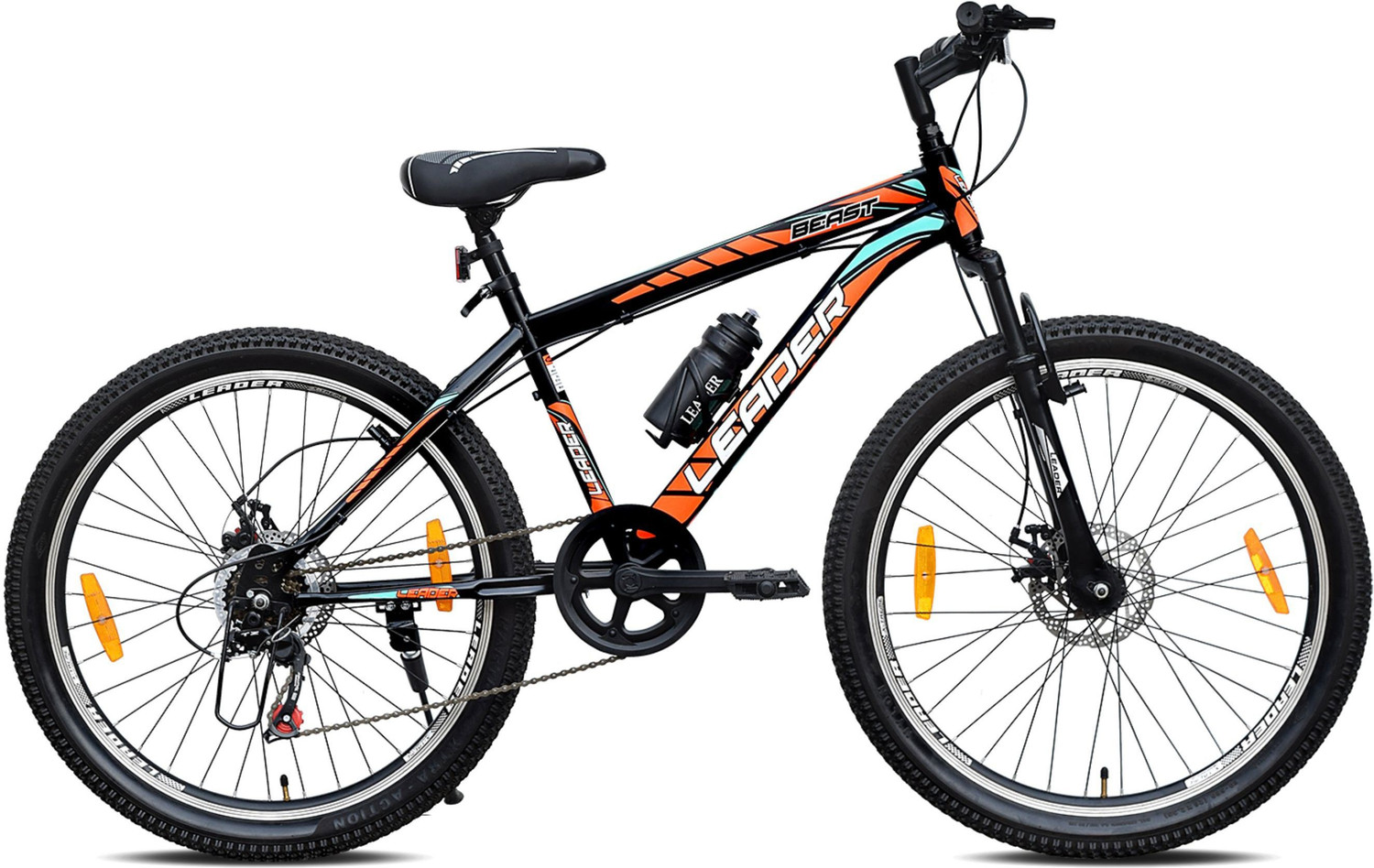 LEADER Beast MultiSpeed Bike with FS & DD Brake 26 T Mountain Cycle (7 ...