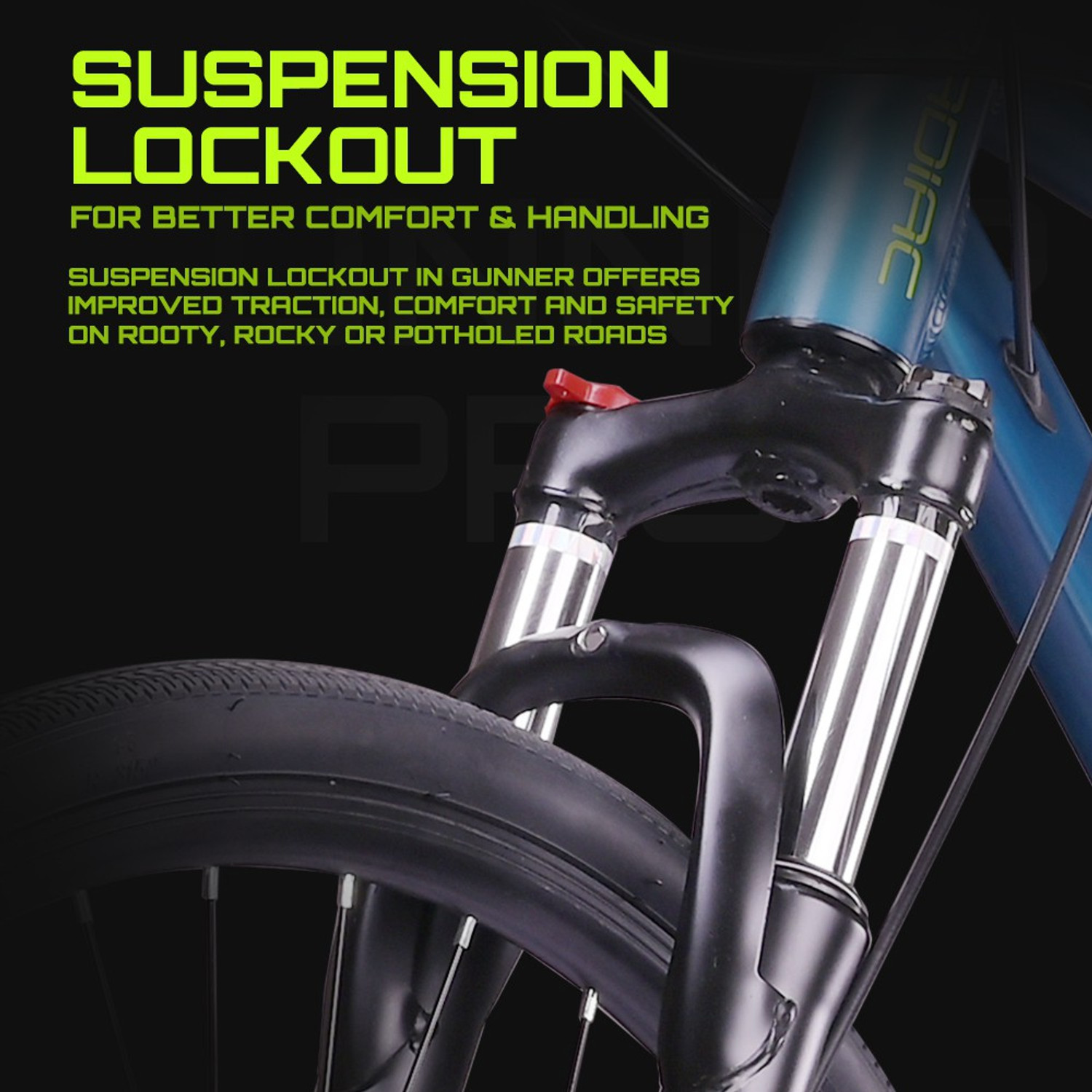 CRADIAC GUNNER PRO 700C | 6061 ALLOY FRAME | SHIMANO ACERA 700C T (inch) Hybrid Cycle /City Bike ...