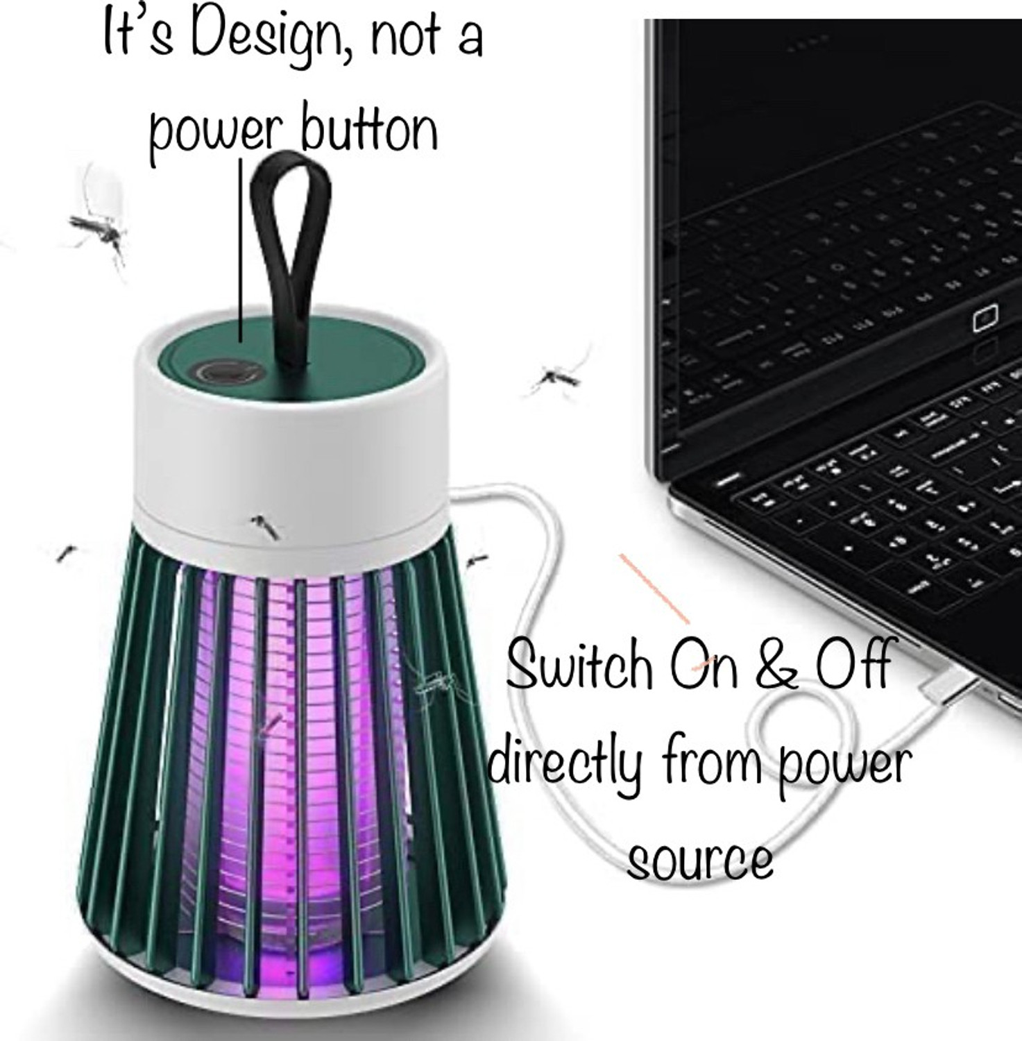 Kitcheneer Mosquito Trap Lamp Electronic Eco Friendly Shock Mosquito Killer Machine Electric ...