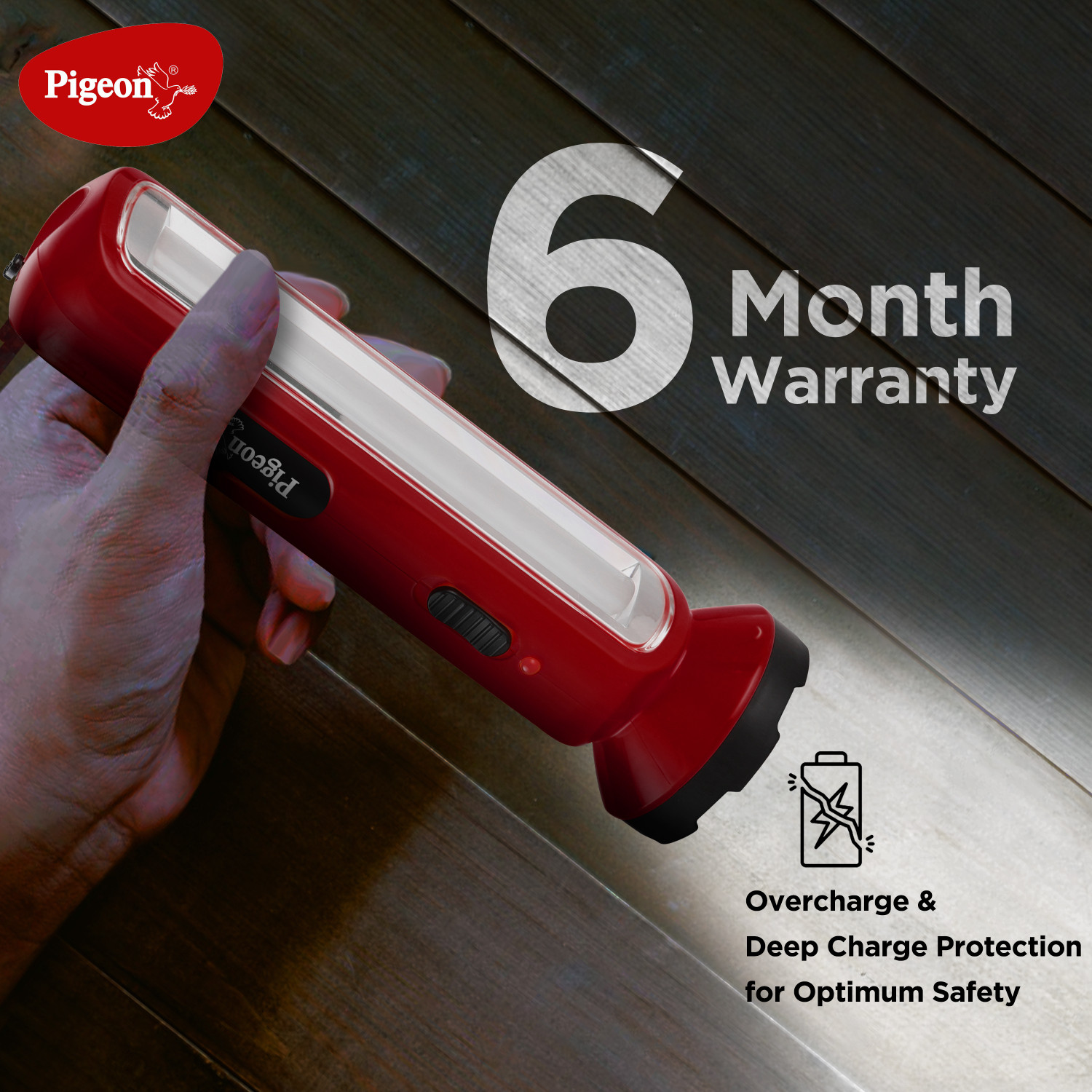Pigeon Radiance LED 2 Hrs Torch Emergency Light - Price History