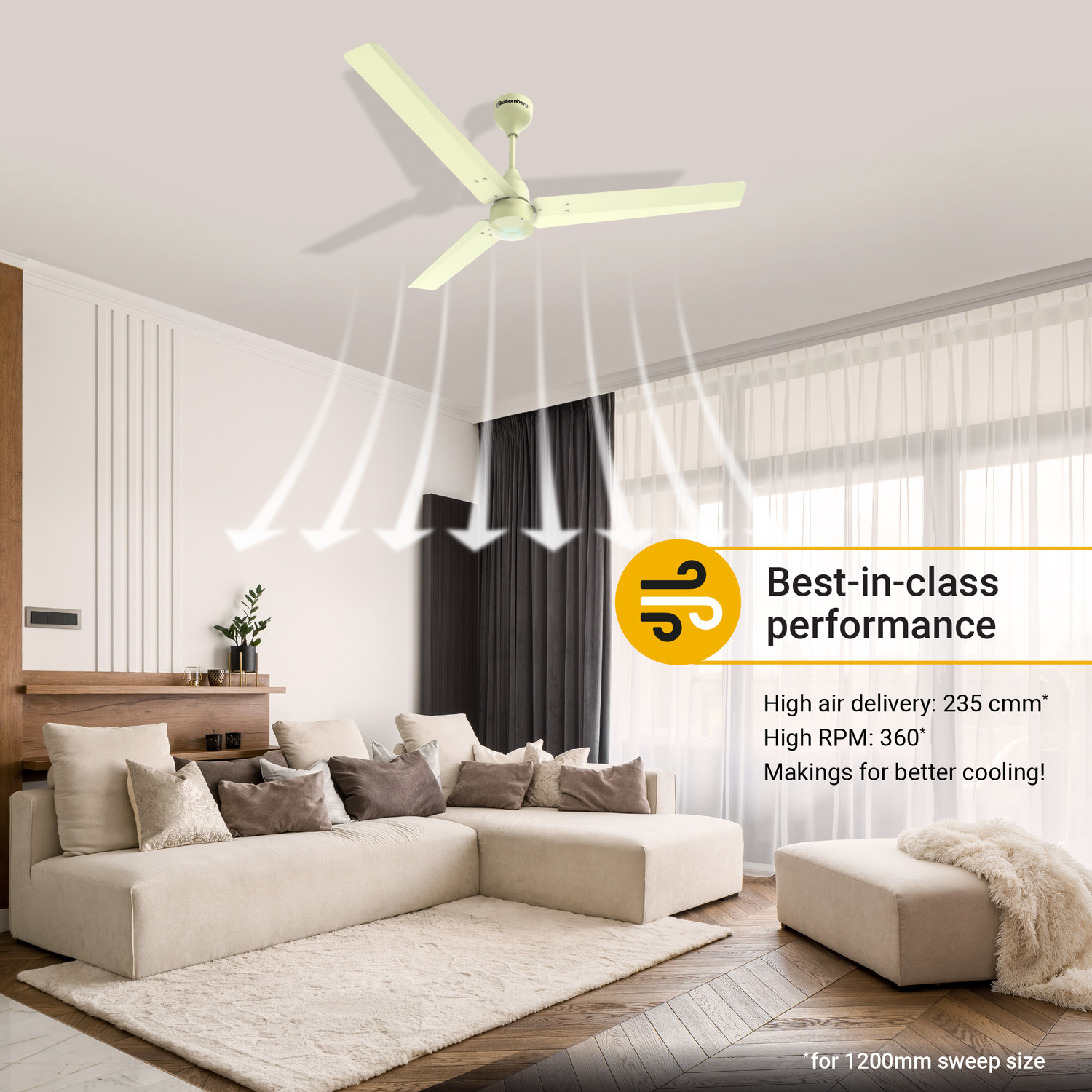 Atomberg Renesa Free Installation with 3 Year Warranty BLDC Motor with ...