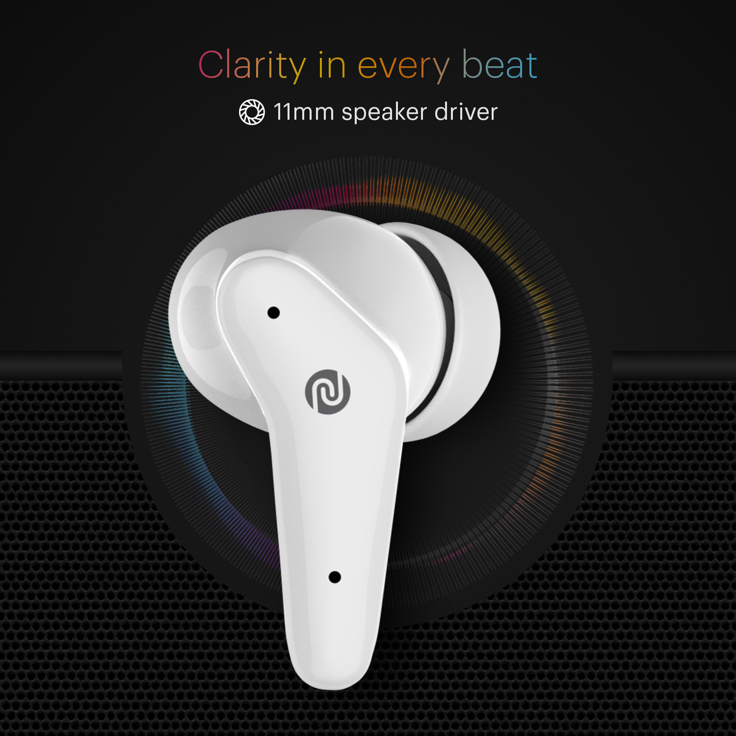 Noise Buds VS102 with 50 Hrs Playtime, 11mm Driver, IPX5 and Unique Flybird Design Bluetooth ...