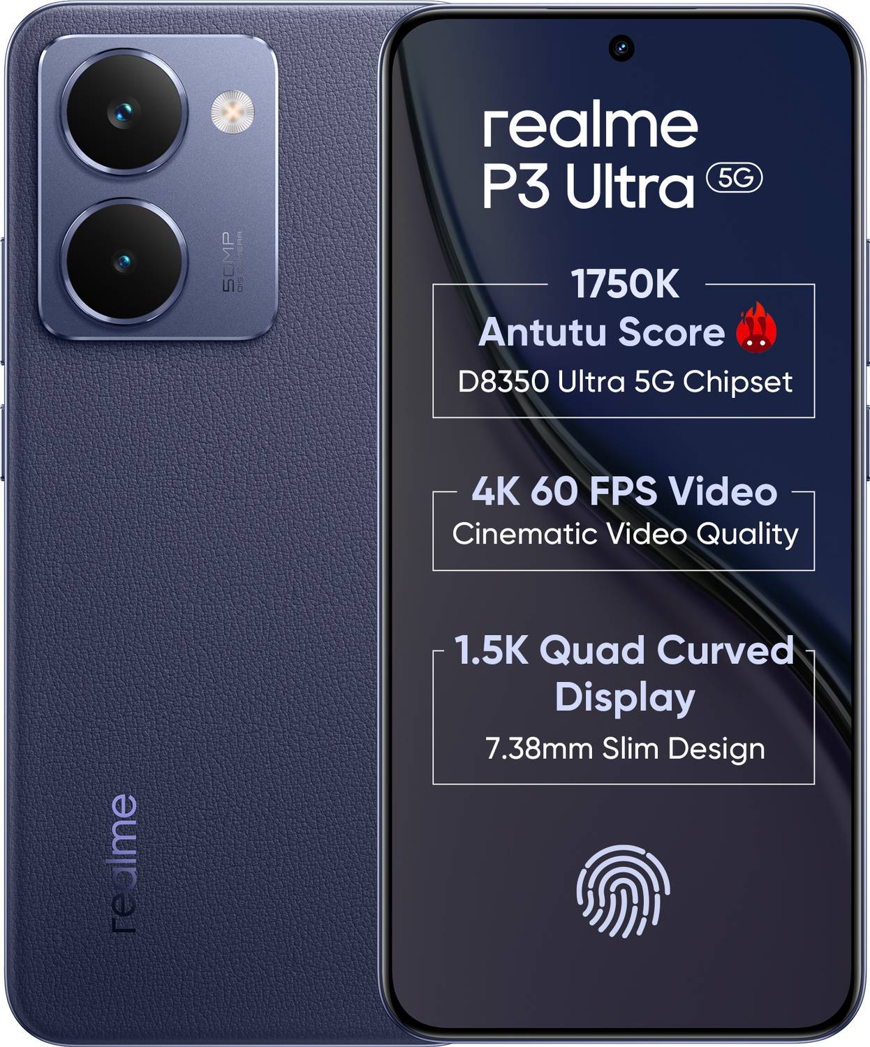 realme P3 Ultra 5G (Neptune Blue, 128 GB) - PaisaWapas