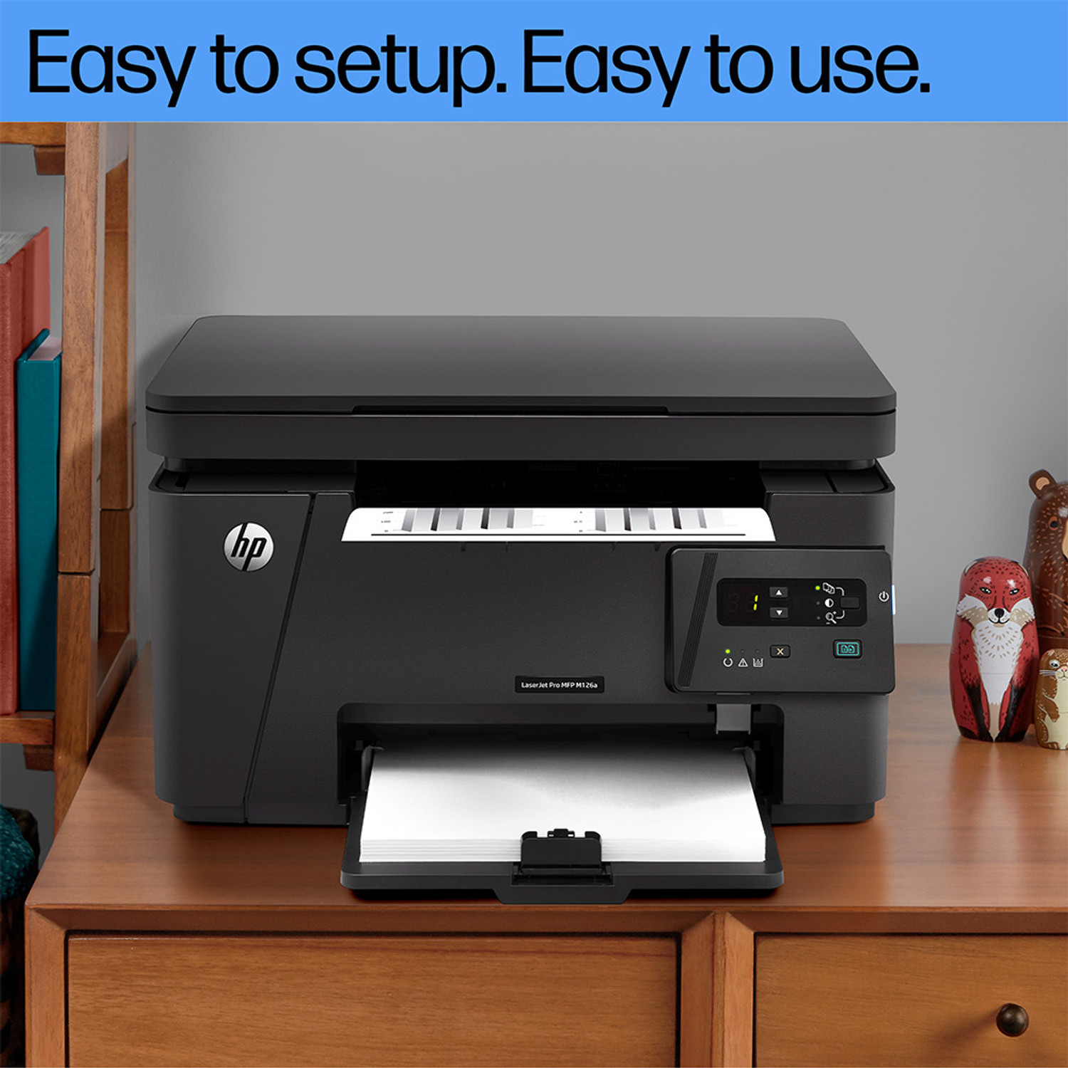 HP LaserJet Pro MFP M126a Printer Multi-function Monochrome Laser ...