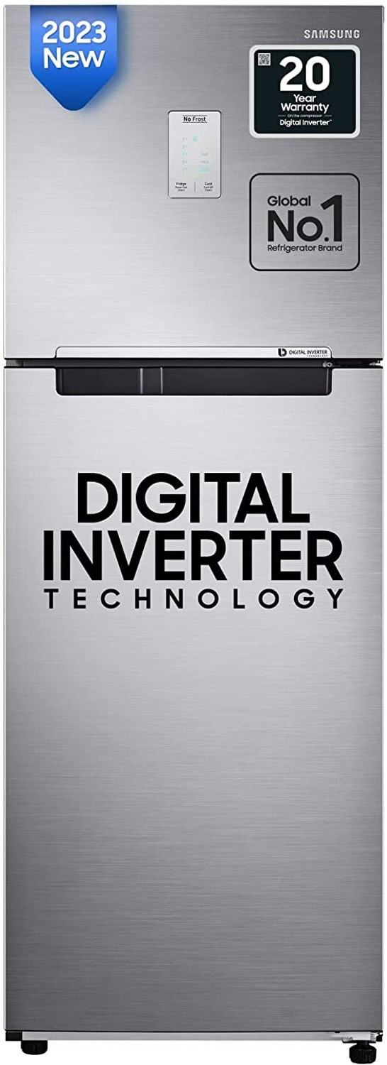 Samsung 224 L Frost Free Double Door 2 Star Refrigerator with Curd ...